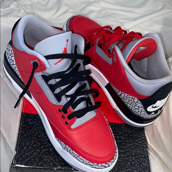 Jordan | Shoes | Jordan 3 University Red | Poshmark